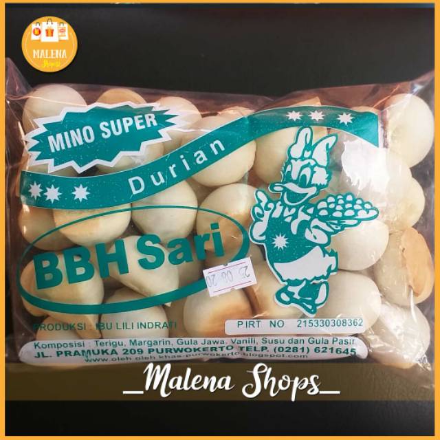 Jual Mini Nopia / Mino / Nopia Rasa DURIAN BBH Sari / Oleh-oleh ...
