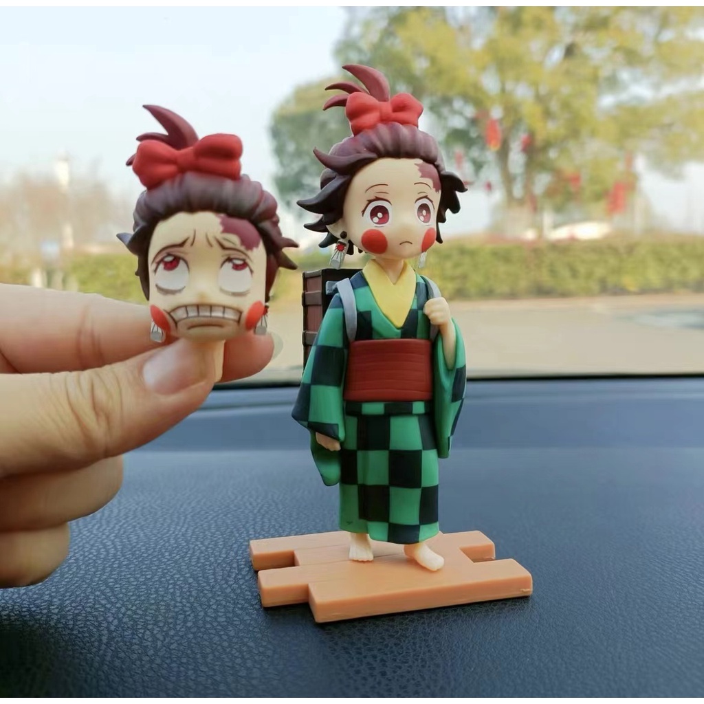 Jual pajangan dashboard mobil Demon Slayer / aksesoris dashboard mobil ...