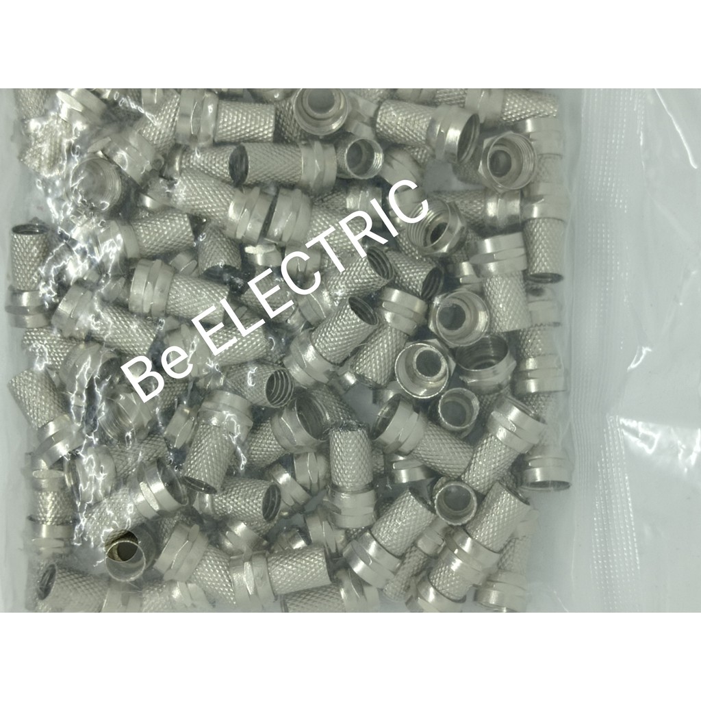 Jual KONEKTOR F 5C DRAT - CONNECTOR JACK RG6 F DRAT | Shopee Indonesia