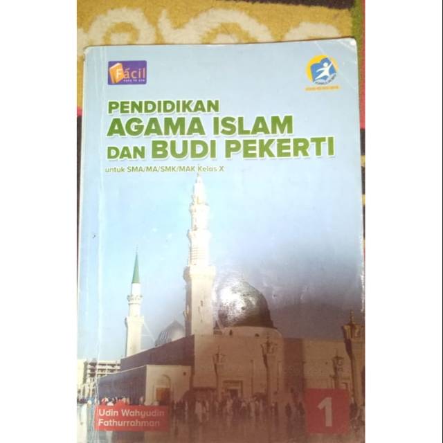 Jual Buku Paket PEND AGAMA ISLAM KELAS 10 SMA LOGO FACOL | Shopee Indonesia
