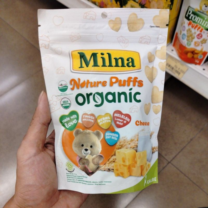 Jual MILNA PUFF CHEESE 15GR | Shopee Indonesia