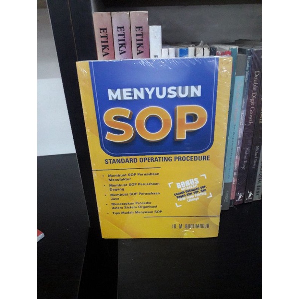 Jual BUKU MENYUSUN SOP - IR M BUDIHARDJO | Shopee Indonesia