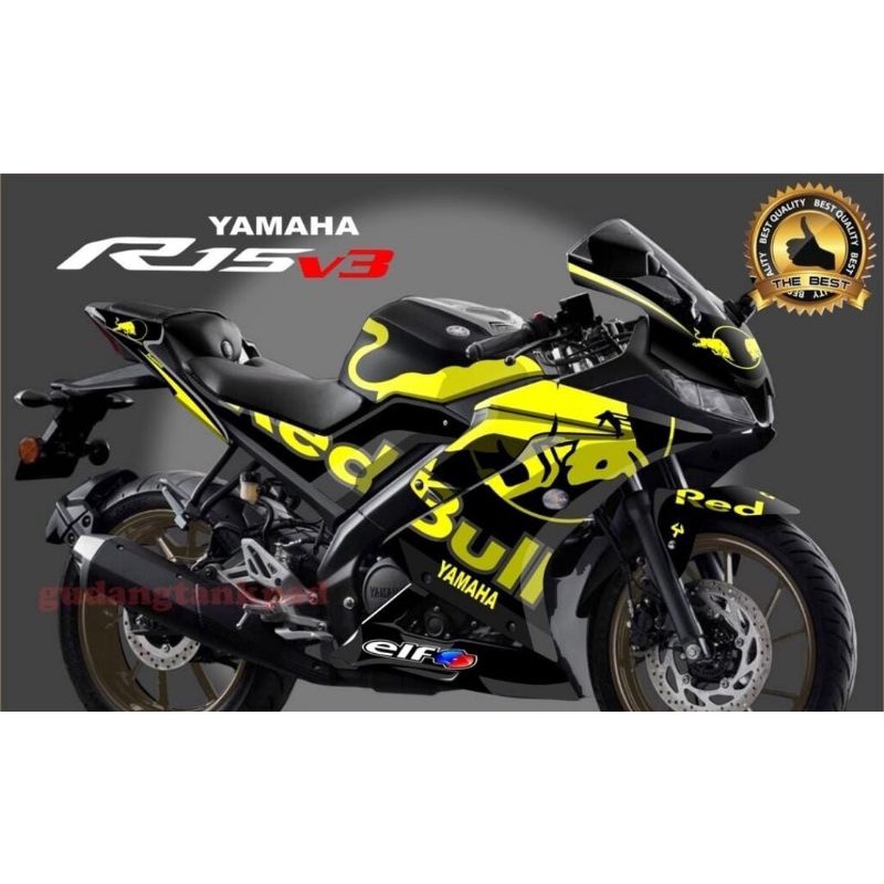 Jual stiker decal variasi yamaha r15 v3 full body decal sticker variasi ...