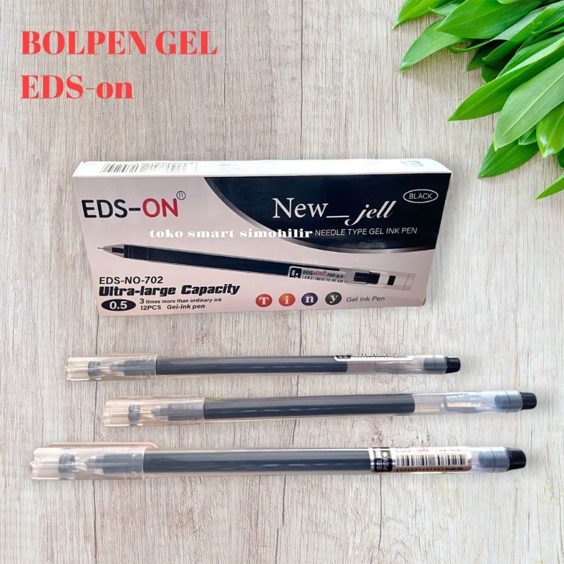 Jual 1PAK BOLPEN GEL EDS ON | Shopee Indonesia