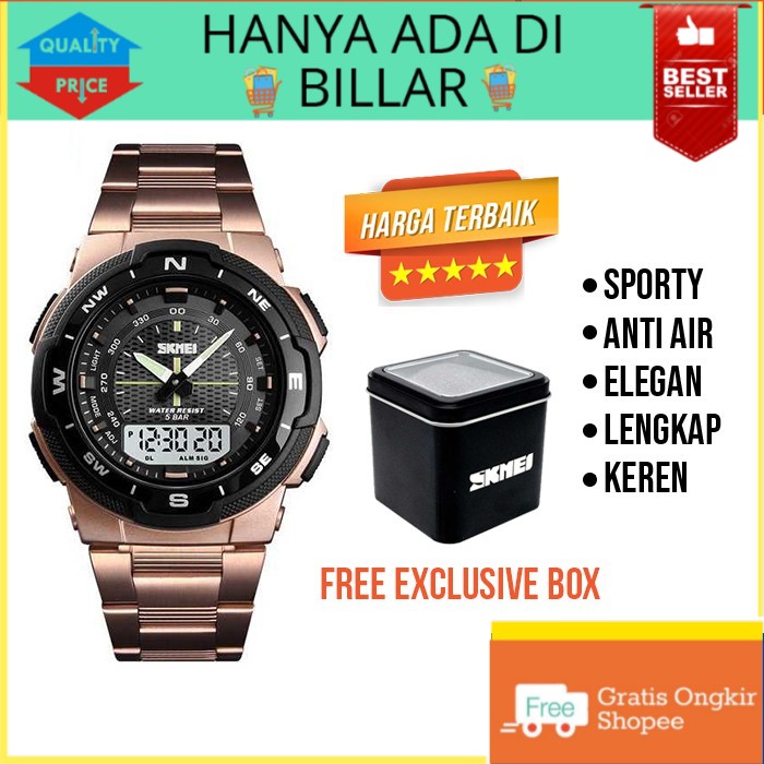 Jual JAM TANGAN PRIA SPORTY DIGITAL ANALOG JAMTANGAN ORIGINAL SKMEI ORI ...