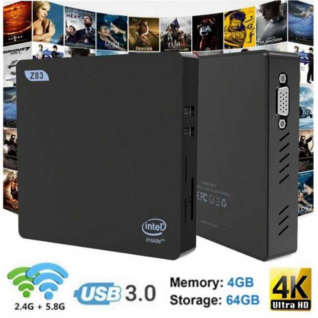 Jual Mini PC Z83V RAM 4GB ROM 64GB Intel Atom x5-Z8350 Windows 10 ...