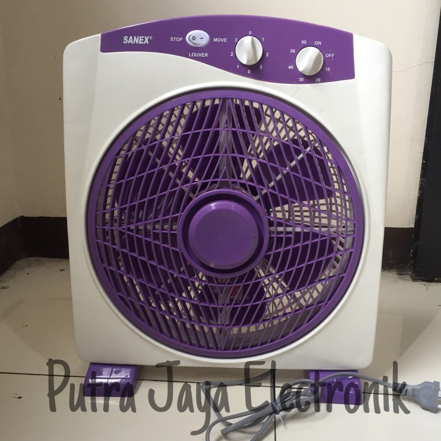 Jual BOX FAN 12" SANEX SNI KIPAS ANGIN MEJA KOTAK | Shopee Indonesia