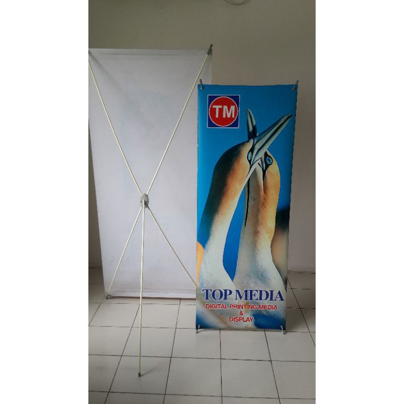 Jual X Banner PVC Putih 60 x 160 Cm x 3 Pcs ( tanpa cetakan ) | Shopee ...