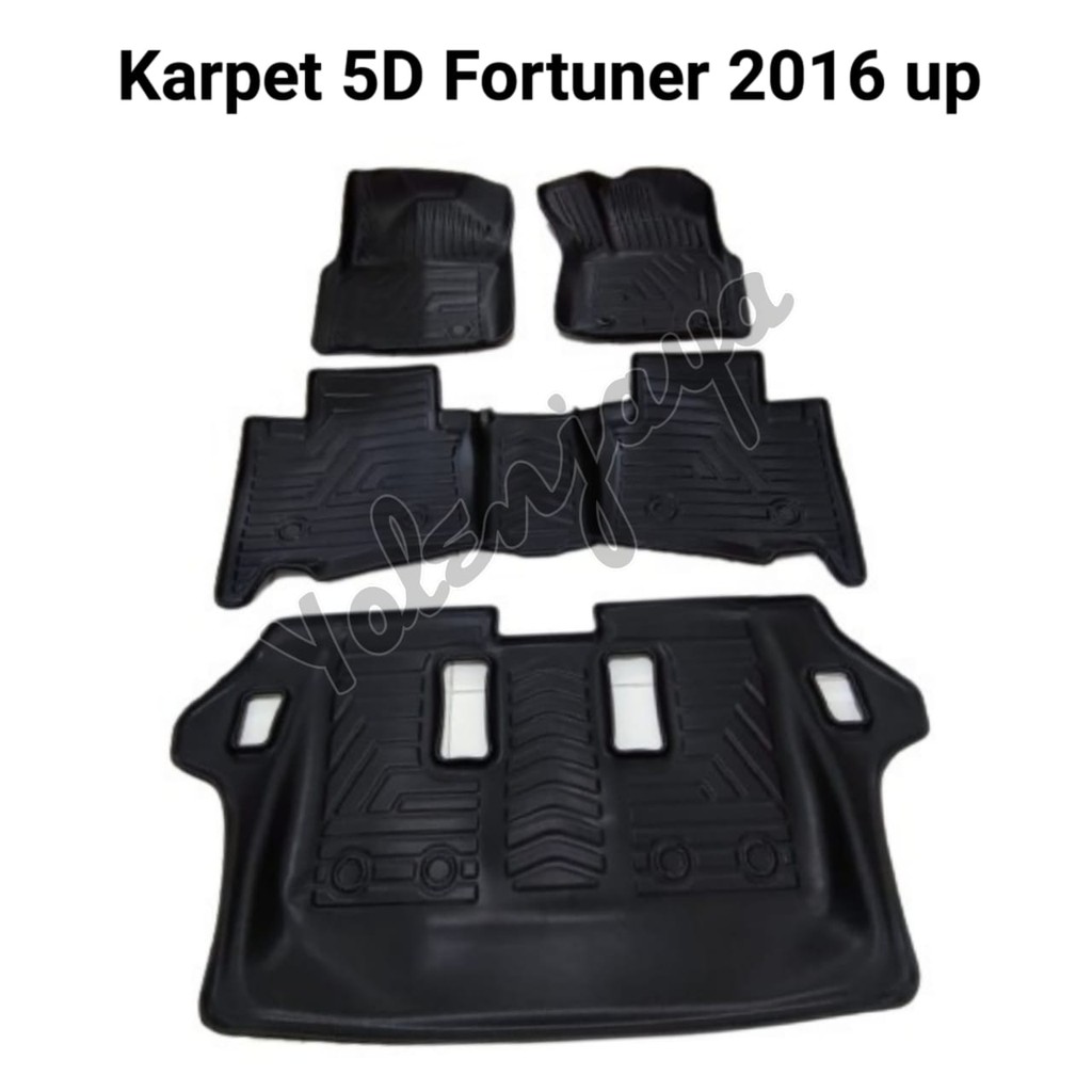 Jual Karpet 5D / Floor mat / Car mat / Karpet mobil All New Fortuner ...