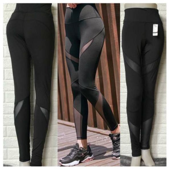 Jual Legging tile tebal / leging senam tile / leging mesh olahraga ...