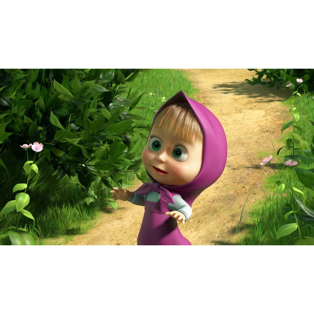 Jual Boneka Marsha Bear Tokoh Kartun Televisi Jilbab hijab anak edukasi ...