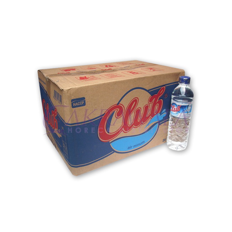 Jual Club Air Mineral Botol - 600 ml isi 24pcs 1 Dus | Shopee Indonesia
