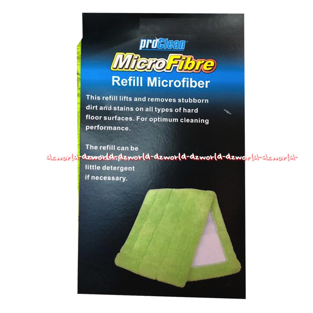 Jual Proclean Microfibre Mop Refill Pel Datar Isi Ulang Kain Pengganti ...