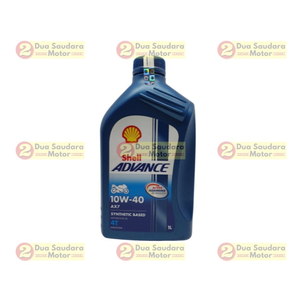 Jual Oli Shell Motor Advance AX7 Matic 10W40 1 Liter | Shopee Indonesia