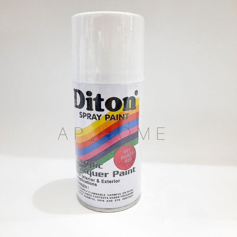 Jual Diton Spray Paint Candy Tone 801 Honda Red | Shopee Indonesia
