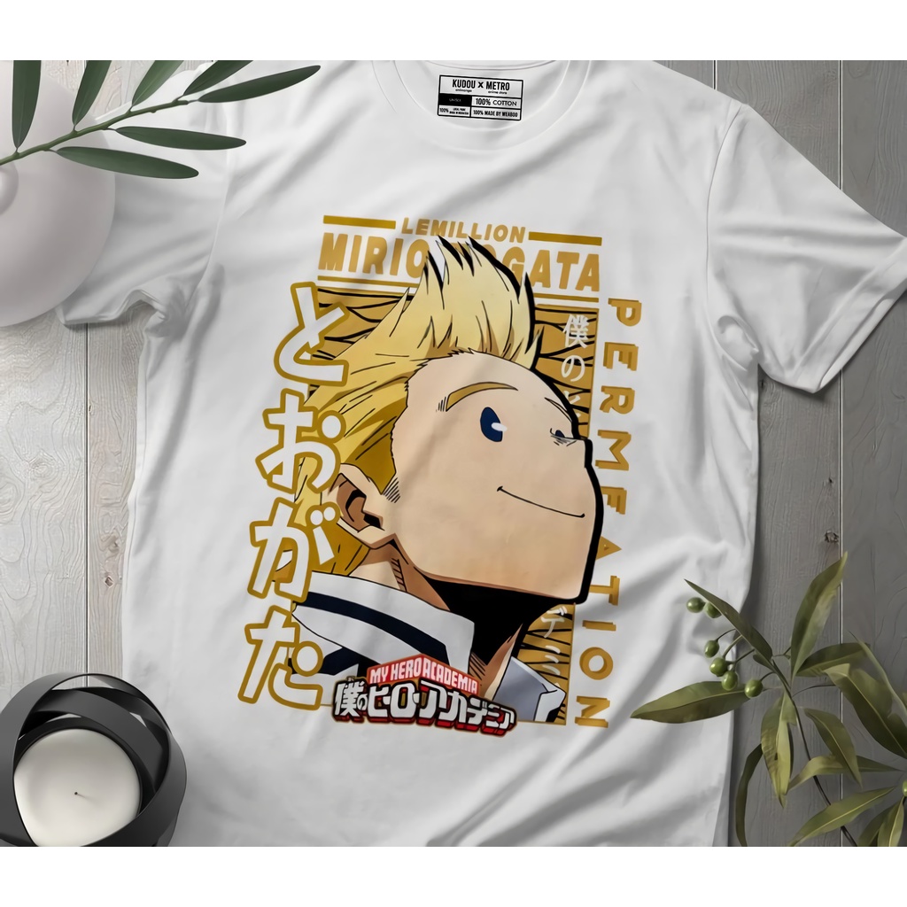 Jual Tshirt Mirio Togata Ultimate Anime Manga BNHA My Hero Academia ...