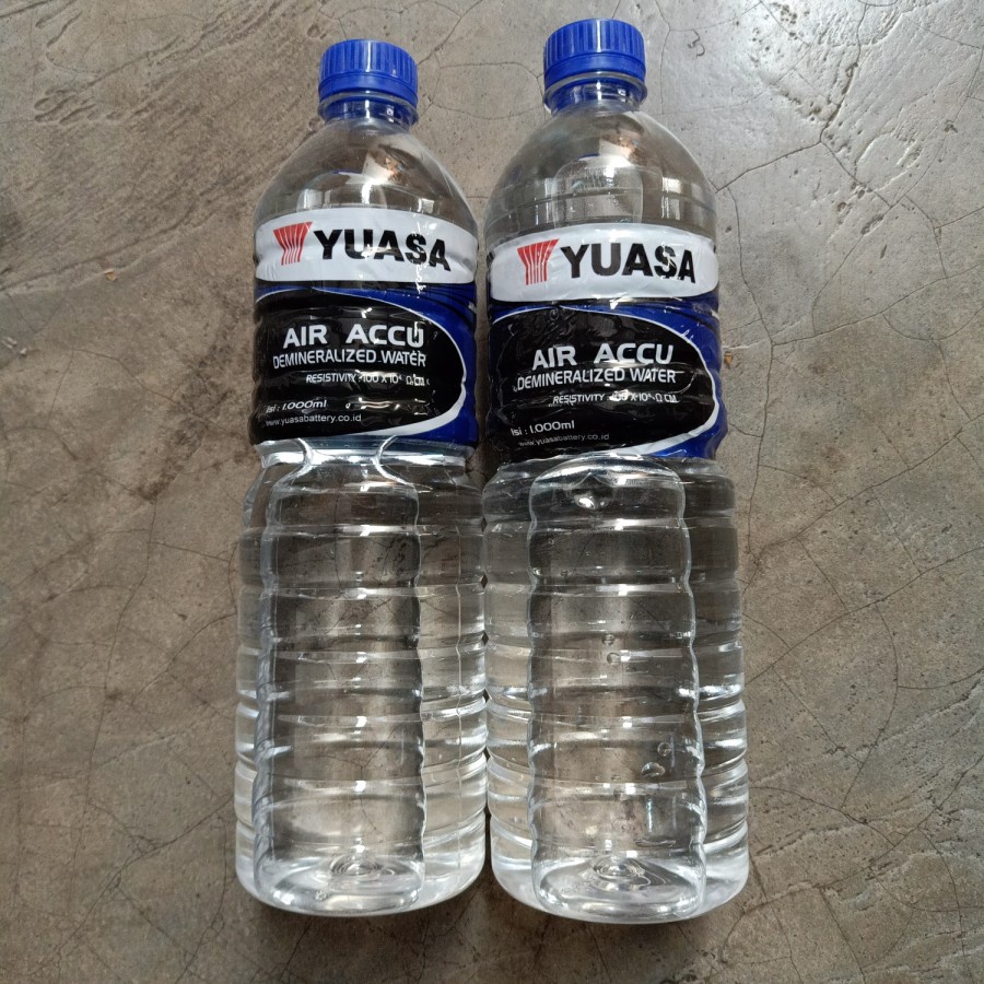 Jual Air Aki / Accu Water Biru 1000Ml / 1 Liter Merk Yuasa | Shopee ...