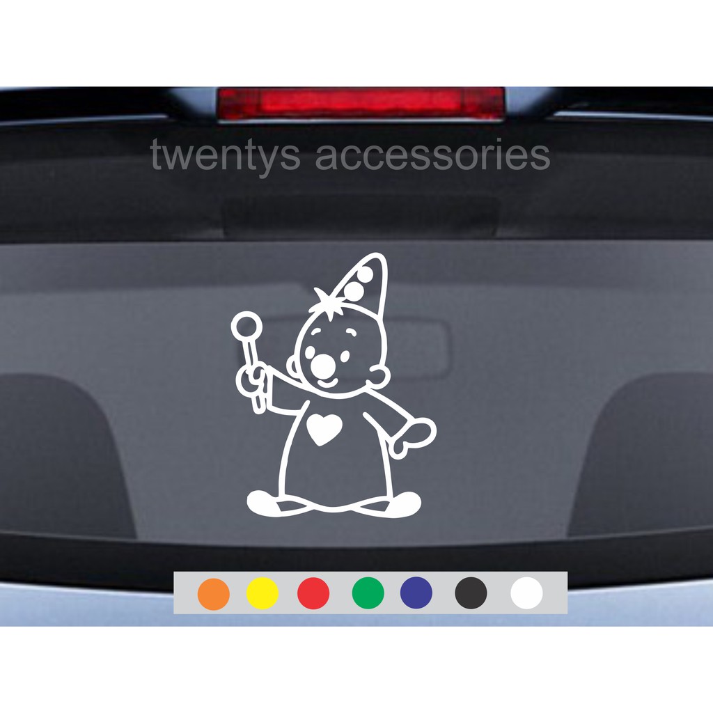 Jual stiker badut sticker kaca mobil stiker cutting | Shopee Indonesia