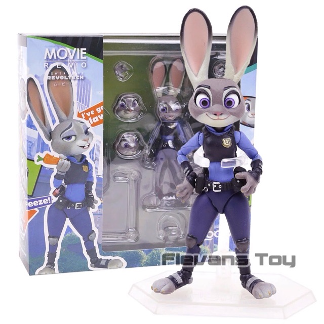 Jual Action Figure Revoltech Zootopia Judy Hopps | Shopee Indonesia