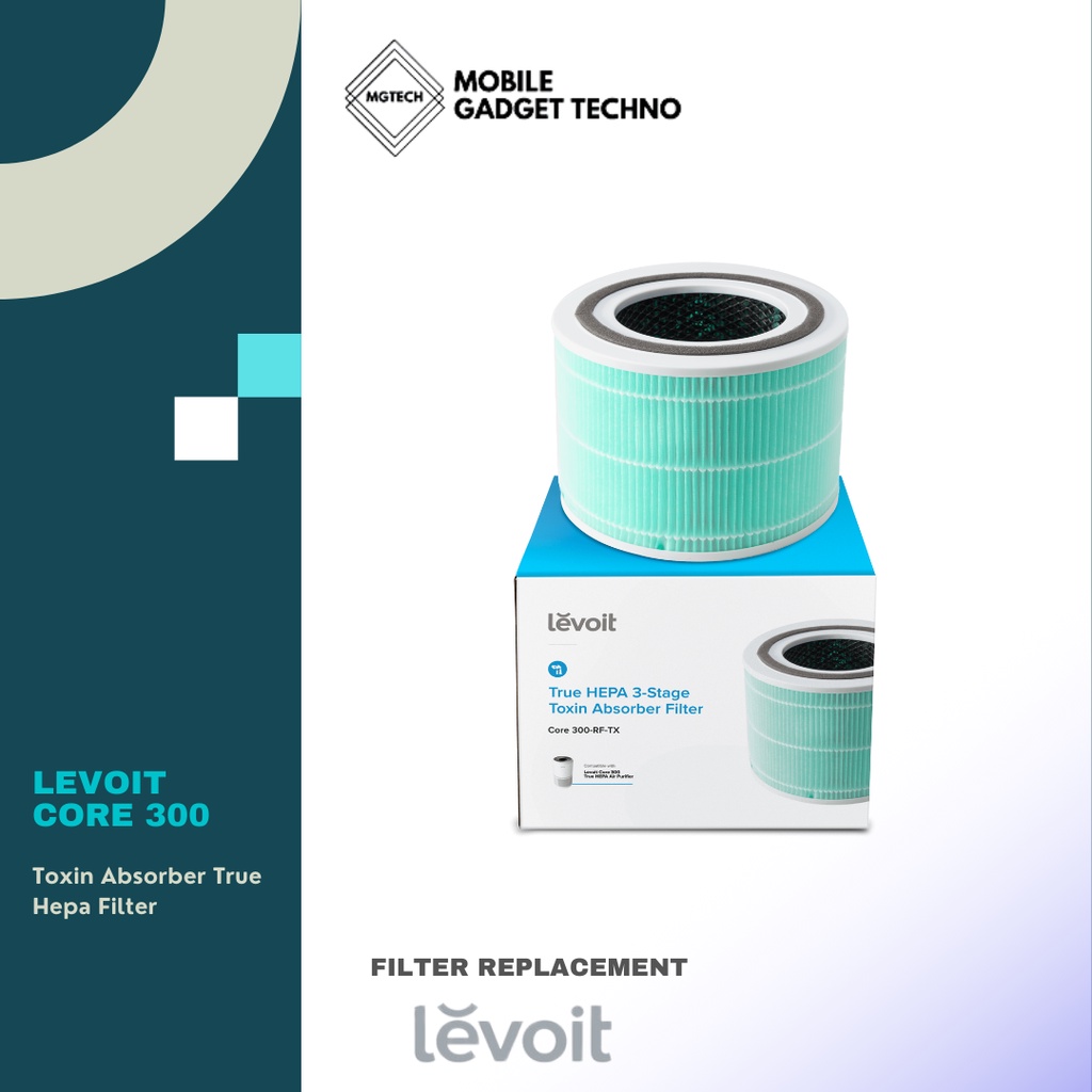 Jual Levoit Core 300 Purifier Filter Replacement True Hepa Toxin ...