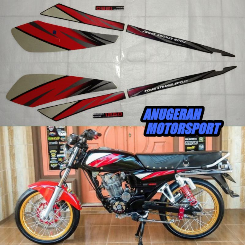Jual striping Honda gl max 1996 merah | Shopee Indonesia