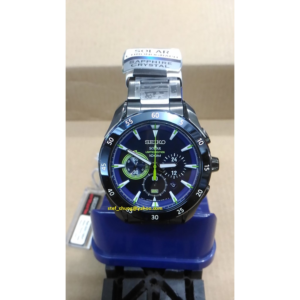 Jual Seiko Solar pria SSC185P1 Blue Dial Jam Pria SSC185 | Shopee Indonesia