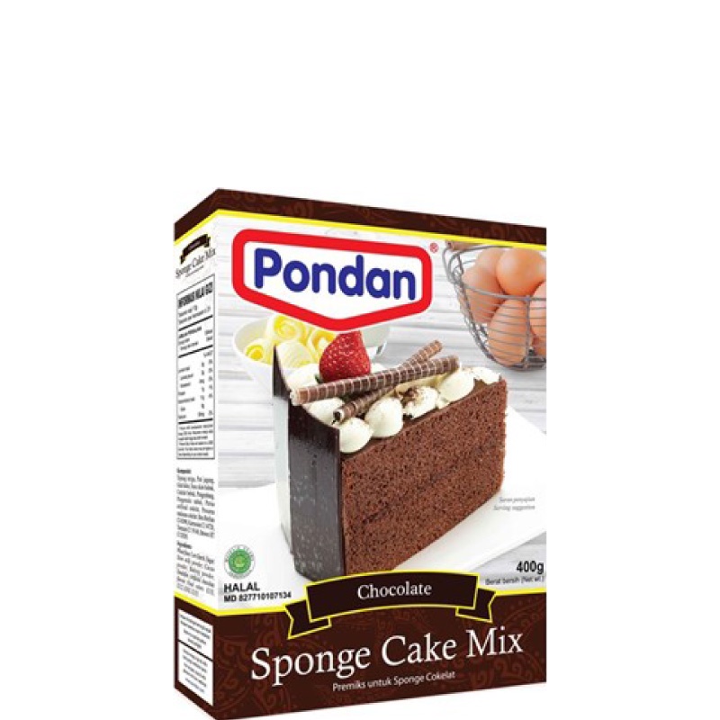Jual Pondan Premix Sponge Coklat 400 gr | Shopee Indonesia
