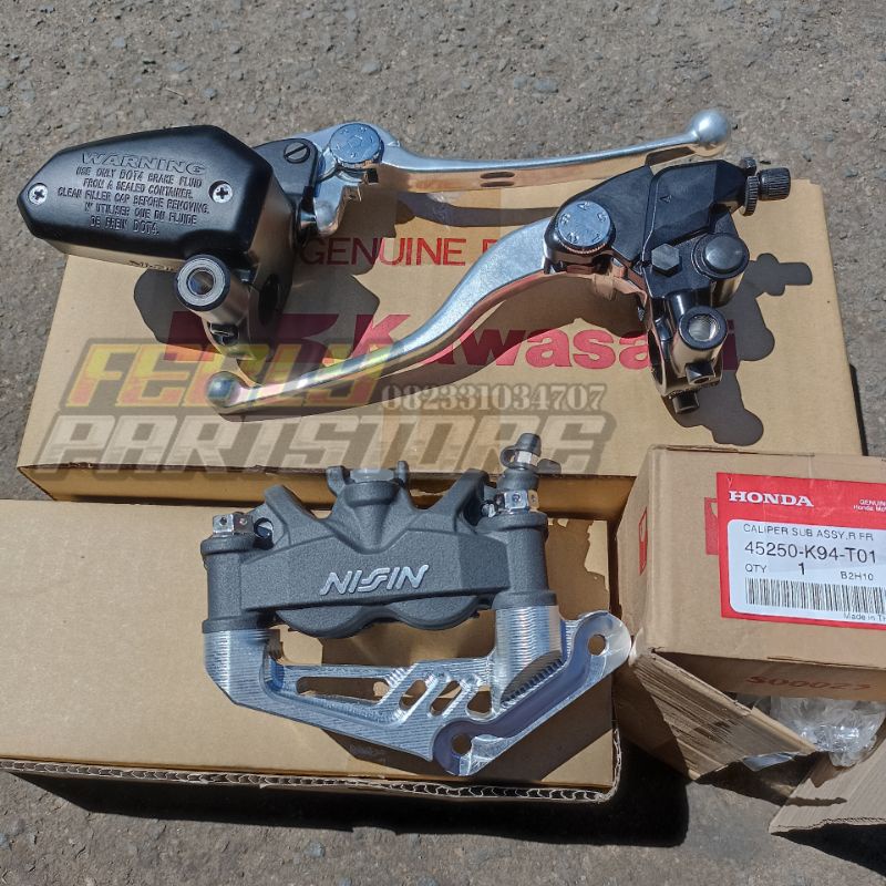 Jual MASTER REM ER 6 ORIGINLA HANDLE KOPLING ZX900 ORIGINAL KALIPER NISSIN TWIN AFRIKA ORIGAL ...