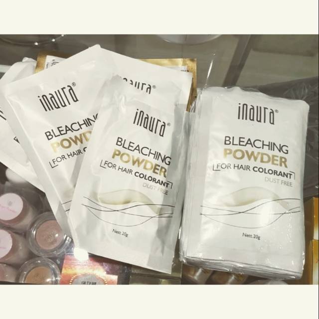 Jual Inaura Bleaching Powder Sachet 20gr | Shopee Indonesia