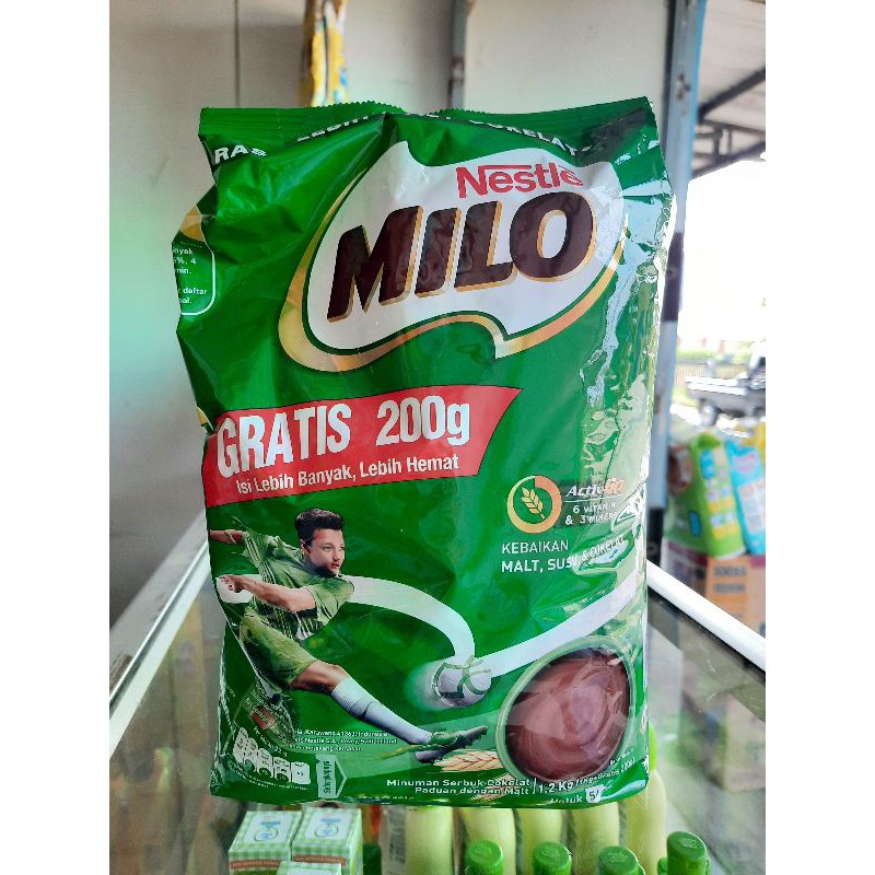 Jual Nestle MILO ActivGo Coklat 1 kg + 200g | Shopee Indonesia
