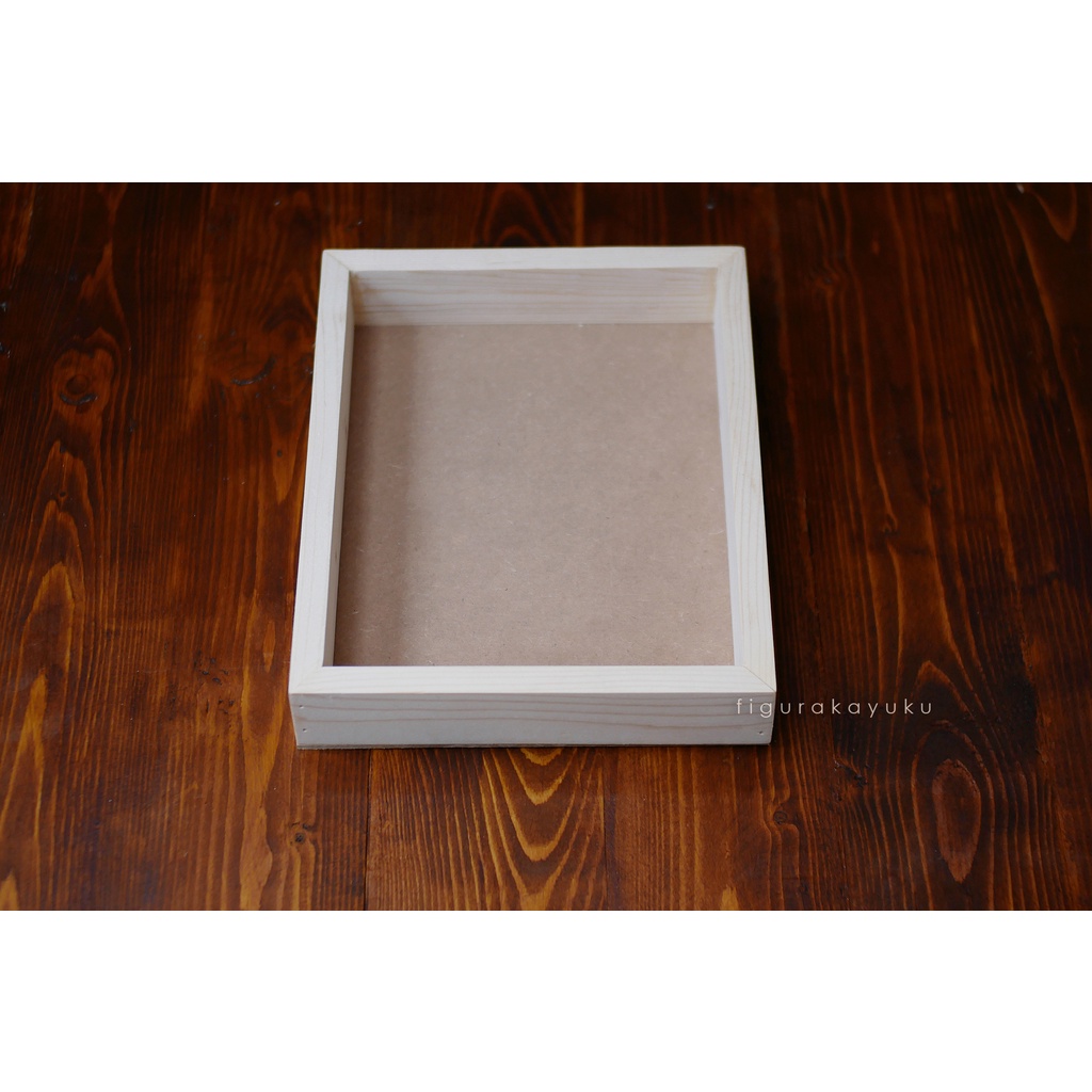 Jual Box Mahar 20 x 25 Kayu Seserahan Pernikahan Tray Hantaran | Shopee ...