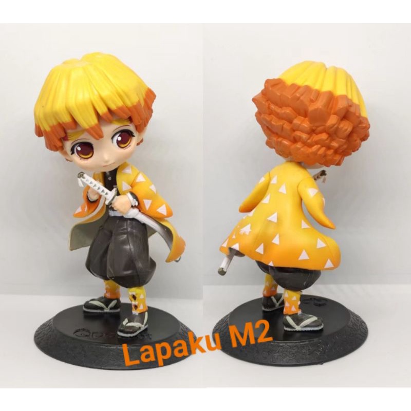 Jual Figure Zenitsu Aqatsuma Qposket Demon Slayer Kimetsu no yaiba ...
