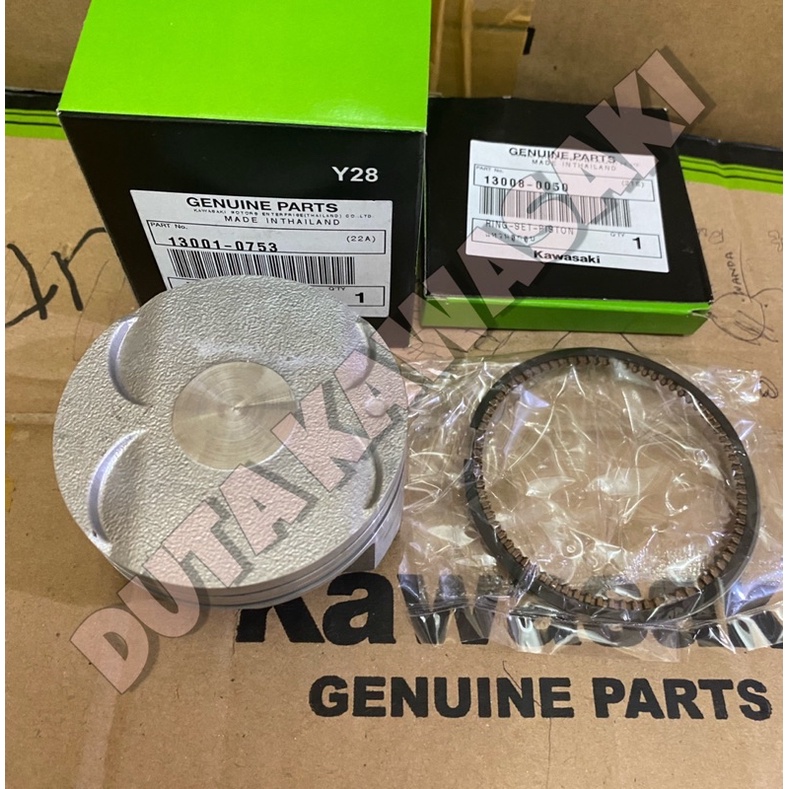 Jual PISTON DAN RING PISTON SEHER SET NINJA RR MONO 250 SL ORIGINAL ...