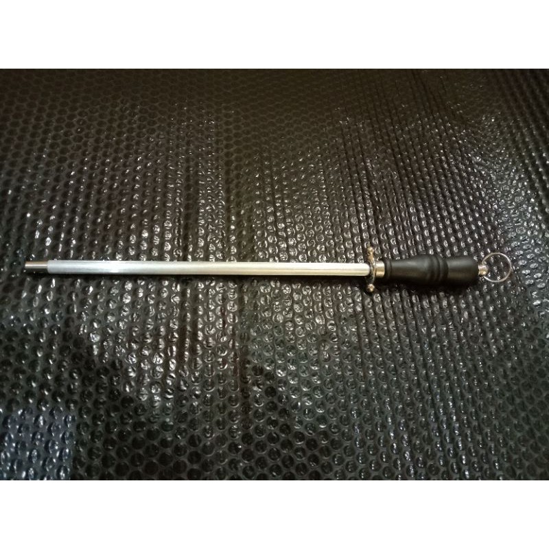 Jual (Gagang hitam) Asahan Pengasah Pisau Stik Besi Pengasah Honing Bar ...