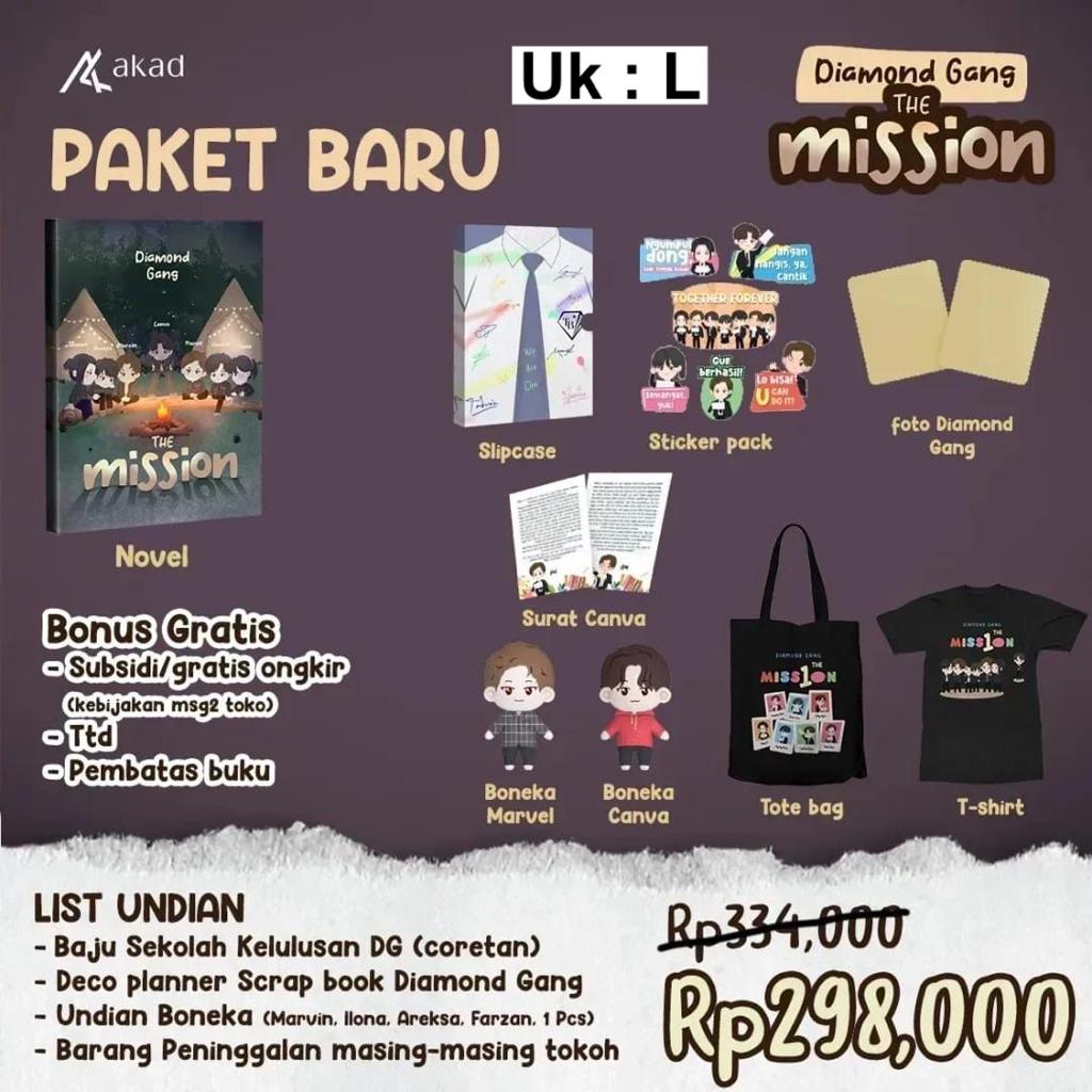 Jual Novel DIAMOND GANG THE MISSION (Ita Krn Itakrn) + Bonus | Shopee ...
