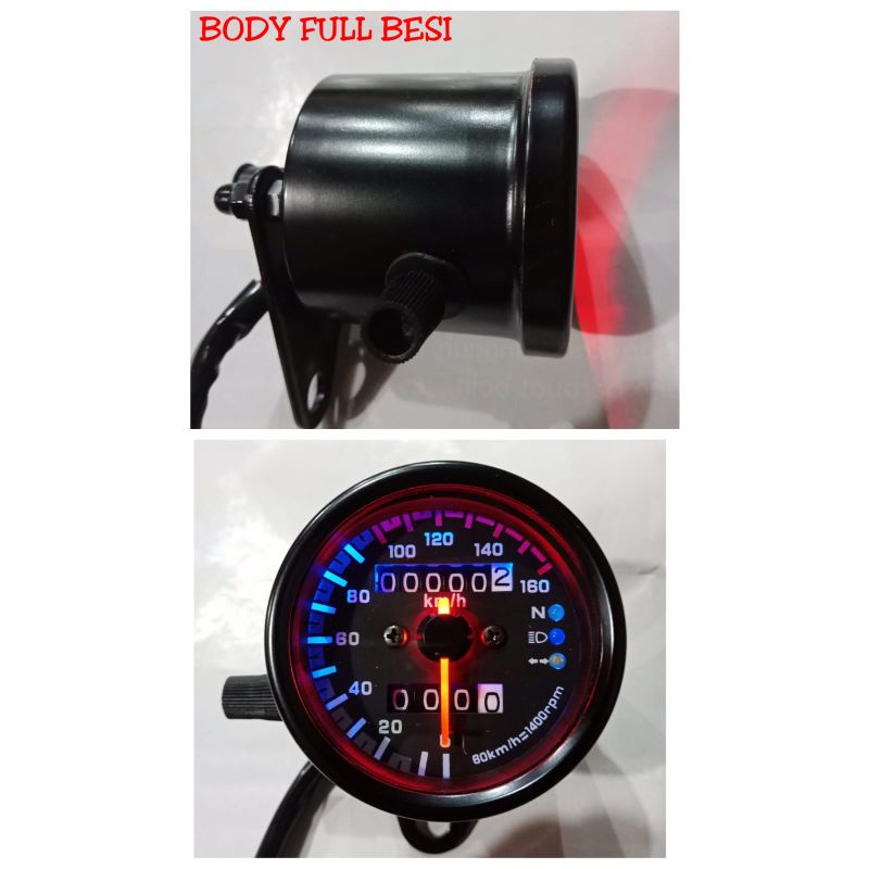 Jual speedometer led indikator sein lampu spidometer led indikator ...