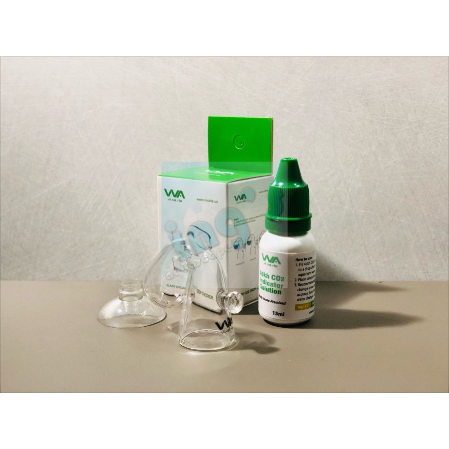 Jual Vivaria Co2 Drop Checker - + Solution | Shopee Indonesia
