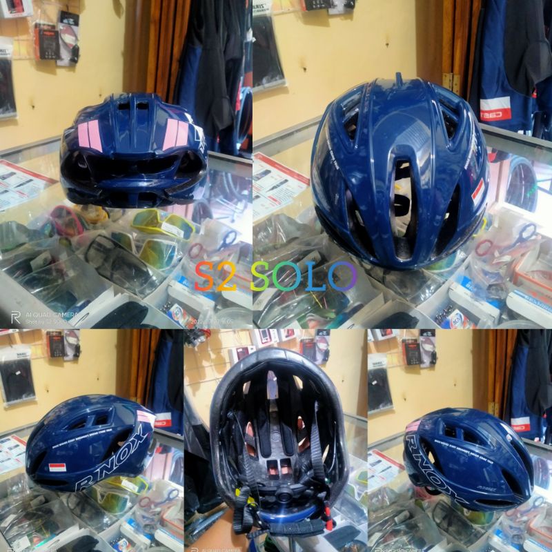 Jual Helm sepeda roadbike helm rnox Aero speed sport bicycle helmet ...