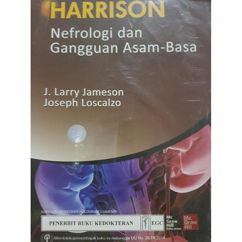 Jual TERBARU ORIGINAL HARRISON NEFROLOGI DAN GANGGUAN ASAM BASA - LARRY ...