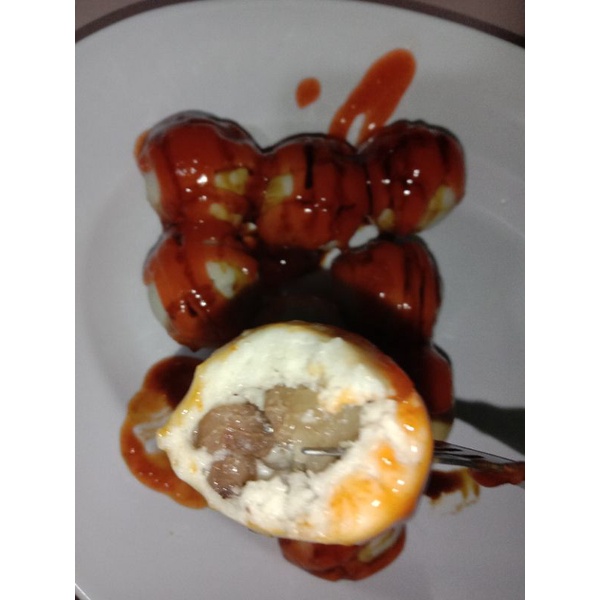 Jual (BELI 2 GRATIS 1) cilok jepret isi tetelan/gajih sapi | Shopee ...