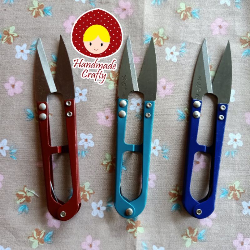 Jual Gunting benang jahit/gunting cekris besar 12,5 cm | Shopee Indonesia