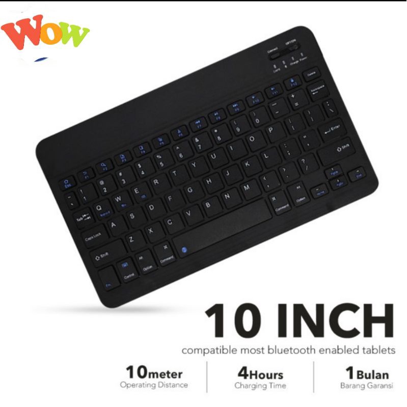 Jual Mini wireless bluetooth keyboard slim fot windows IOS PC | Shopee ...