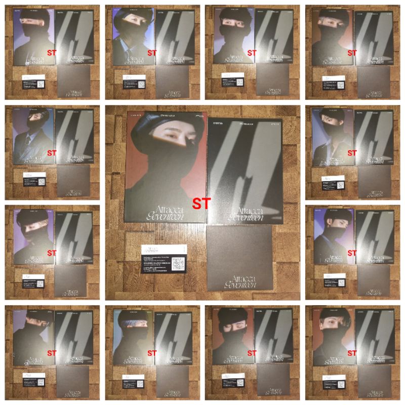 Jual Sharing Album Seventeen Attacca Carat Version Binder dan CD Pilih ...