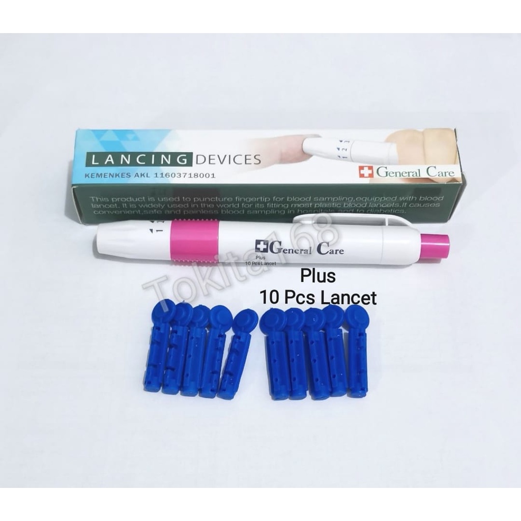 Jual Pen / Pena Lancet Bekam Lancing Device GENERAL CARE | Shopee Indonesia