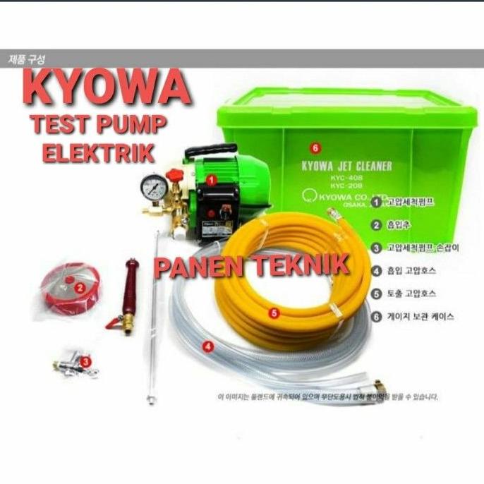 Jual Mesin Test Pump Elektrik Kyowa 208 Alat Tes Kebocoran Instalasi ...