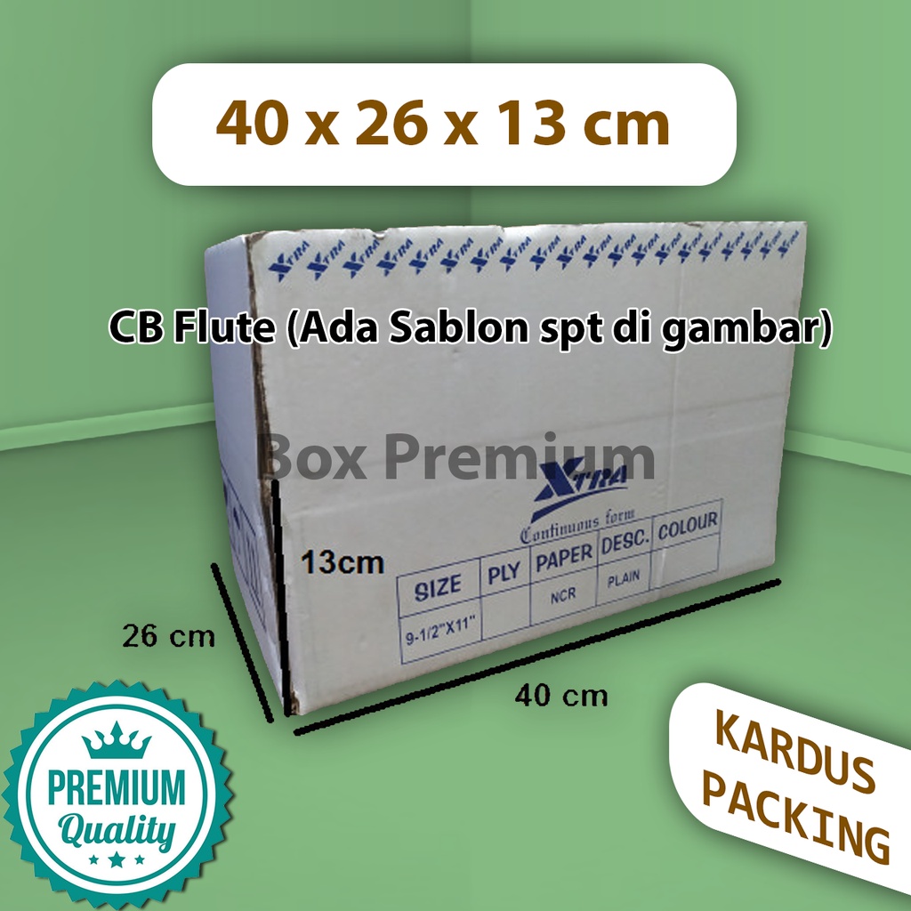 Jual (MIN ORDER 5 pcs) Kardus Dus Box Packing NEW ADA SABLON WK Double Wall (spt gambar ...