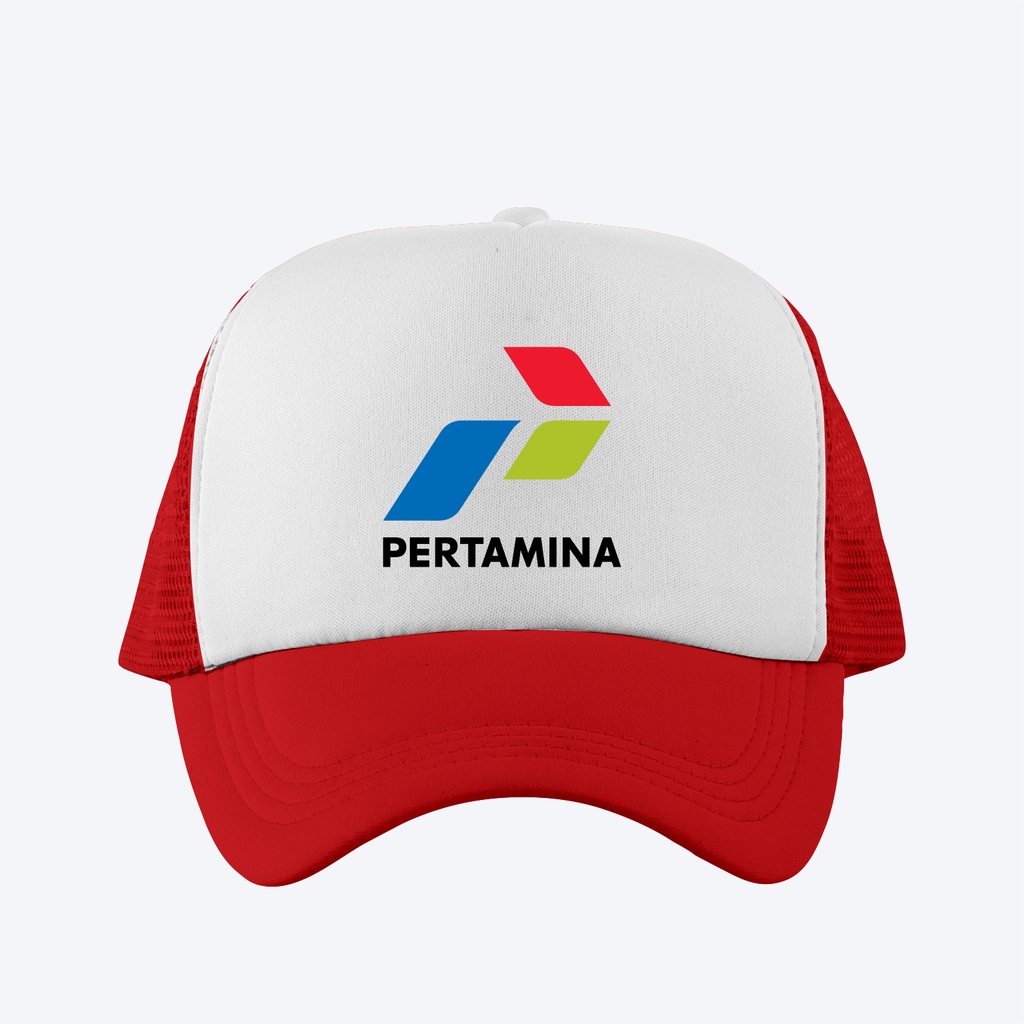 Jual Topi Pertamina - Topi Trucker Pertamina - Topi Pertamina | Shopee ...