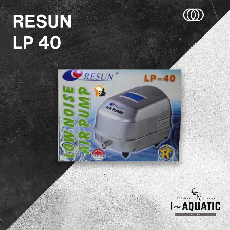 Jual Resun LP40 / Aerator / Air Pump / Mesin Pompa Udara Kolam/Akuarium ...