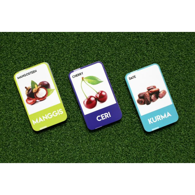 Jual Flashcard Buah Buahan Besar dan Murah | Shopee Indonesia