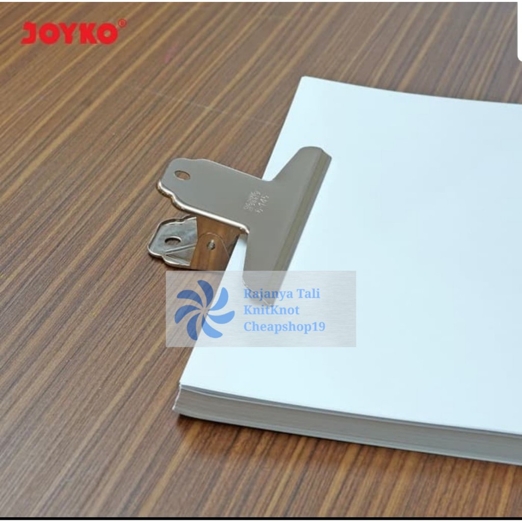 Jual Penjepit Kertas Bulldog Clip Joyko 6-145 145mm Binder clip ...